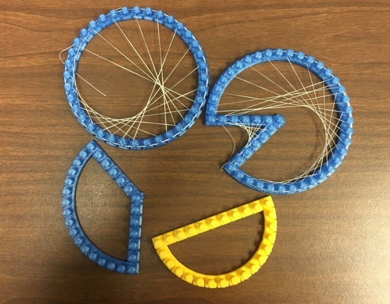 Free STL file String Art & Envelopes on the Circle 🎨・3D printer design ...