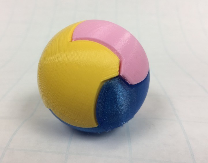 Download free STL file Sphere Trisection / Dissection, Reid Dissection ...