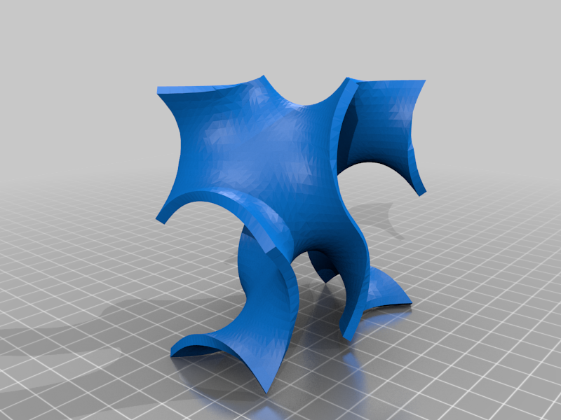 Free 3D file Dissection of Gyroid Unit Cell・3D printer design to ...