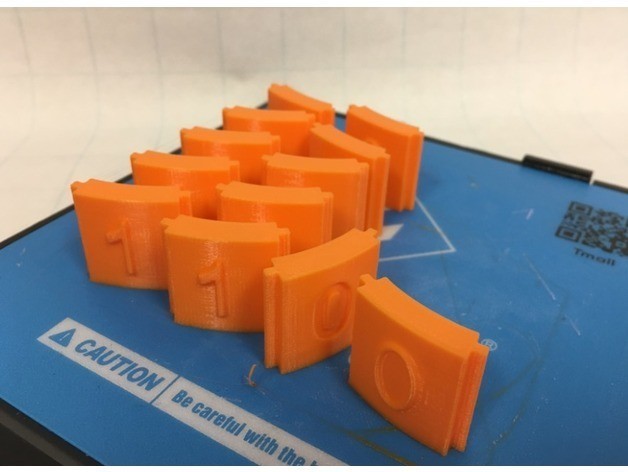 Free STL file Circular Model for Binary Numbers, Binary Thinking, Base ...