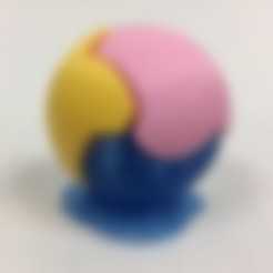 Download free STL file Sphere Trisection / Dissection, Reid Dissection ...