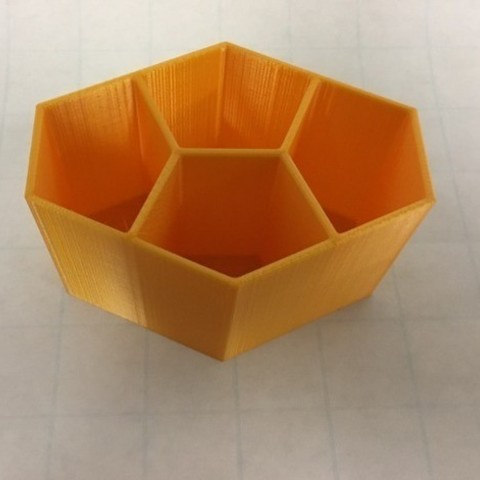 Download free STL file Tessellation of an Equilateral Pentagon • 3D ...