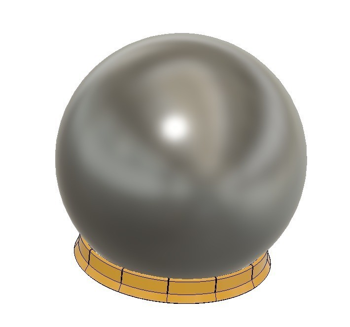 Free STL file Exercise Ball, Sphere, Stand・3D printer design to ...