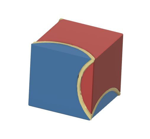 Free 3D file G-Dissection of the Cube, Gyroid, Cube Dissection・3D ...