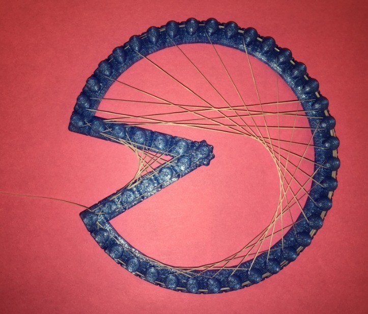 Free STL file String Art & Envelopes on the Circle 🎨・3D printer design ...