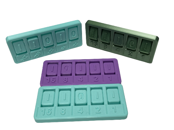 Free 3D file All-in-One Binary/Base-Two Model・Model to download and 3D ...