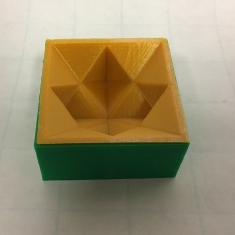 Download free STL Non-Flexible Spiky Stellated Rhombic Dodecahedron ...