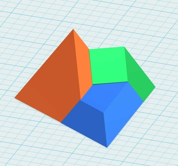 Free STL file Tetrahedron, Triangular Pyramid Puzzle 🧩・3D printer ...