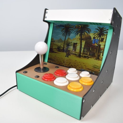 Download 3D print files Fully 3D Printed Mini Arcade ・ Cults