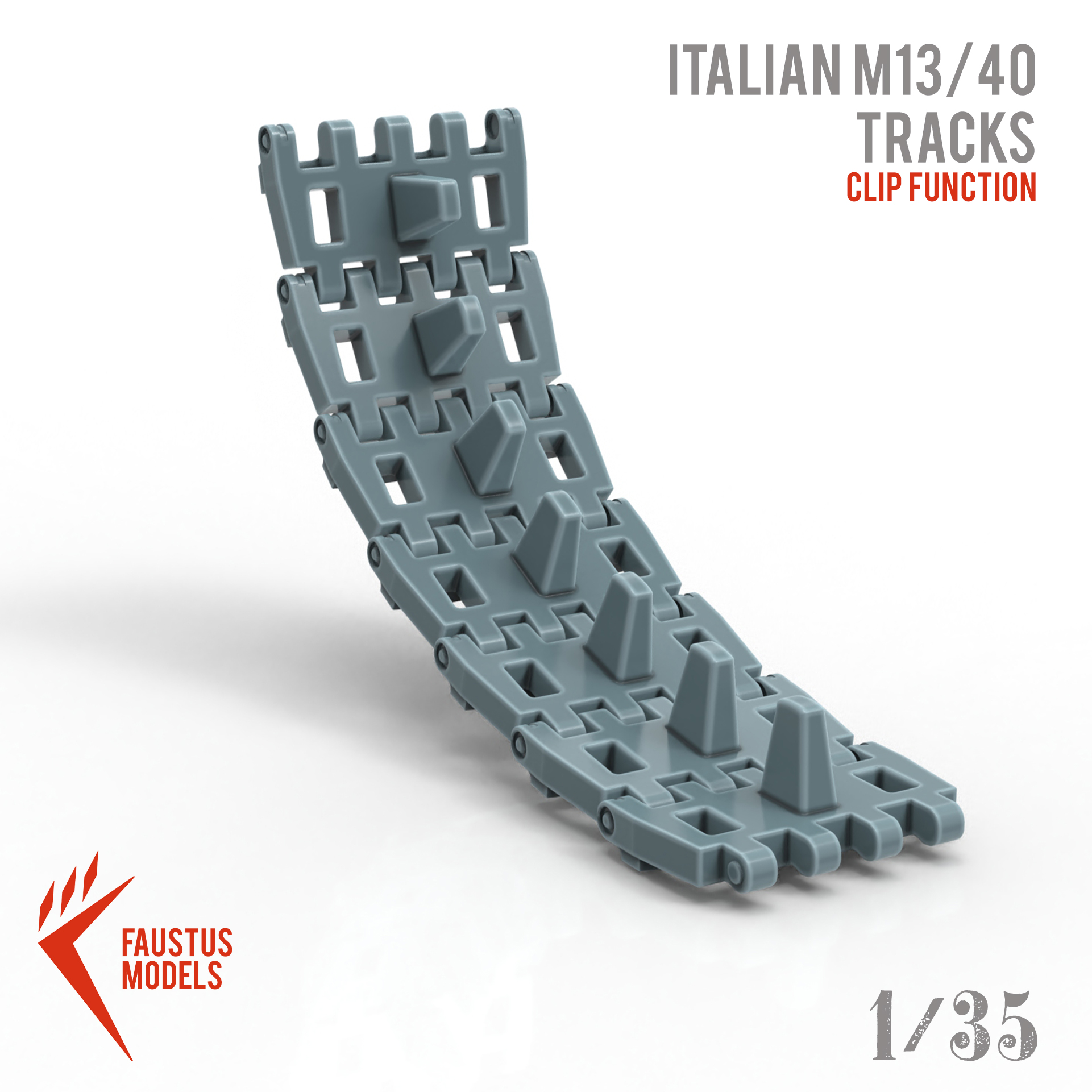 STL file M13/40 Tracks 3d print・3D printing template to download・Cults