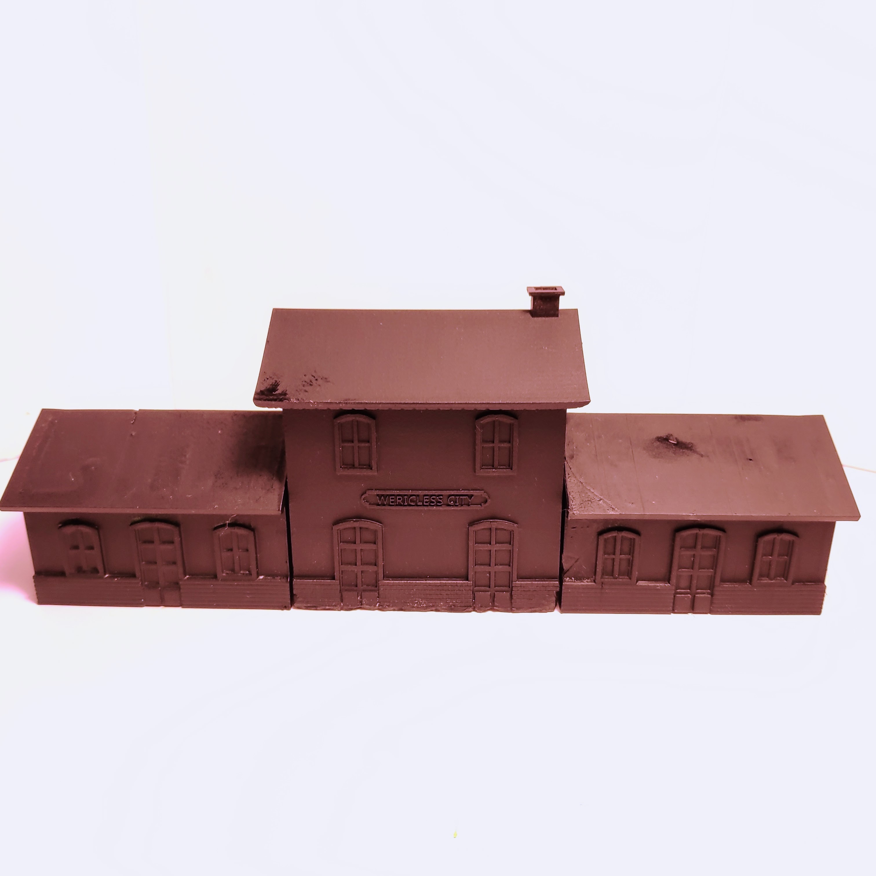 STL file station - N scale・3D printing idea to download・Cults