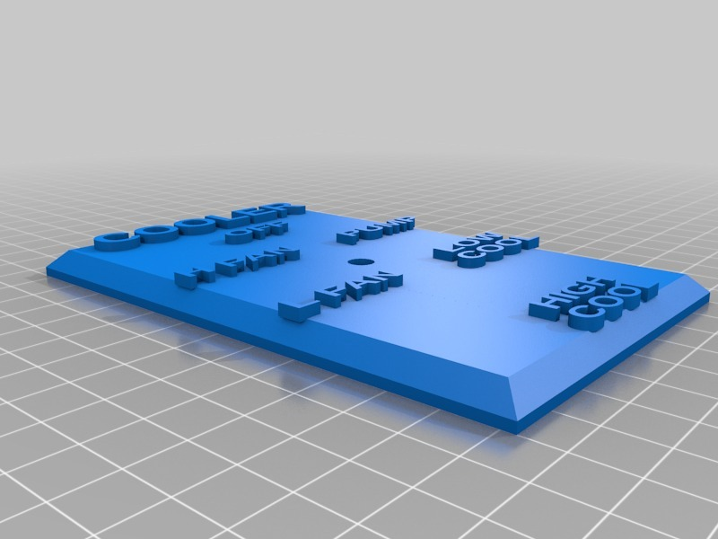Free 3D file Swamp Cooler wall plate・3D printable model to download・Cults