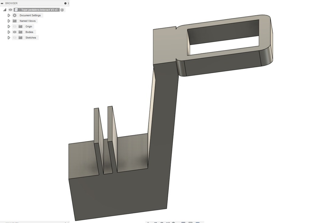 Archivo 3D gratis InterAct V3 Racing Wheel parachoques de pedal・Plan de ...