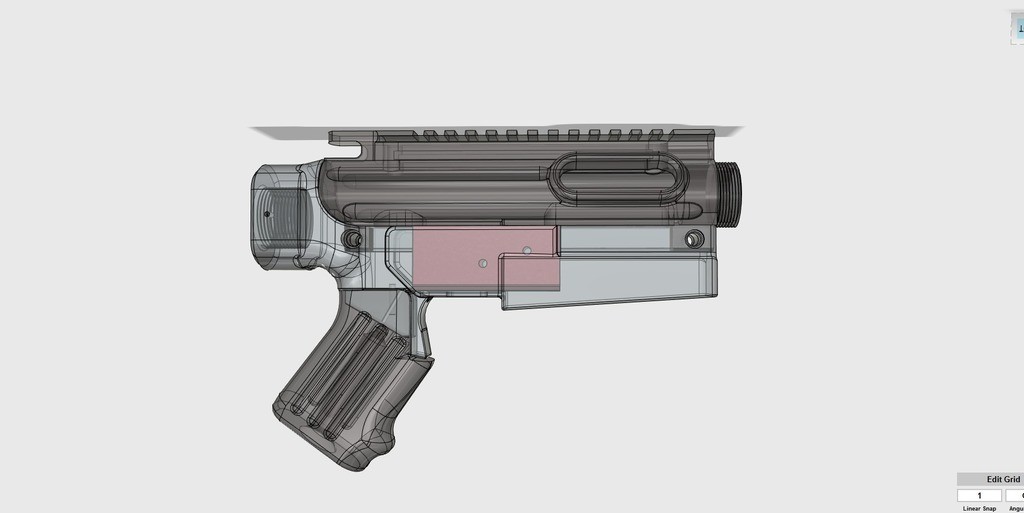 Free STL file Minimalist AR 15 (PROP / REPLICA) Trigger Group (PART 2 ...