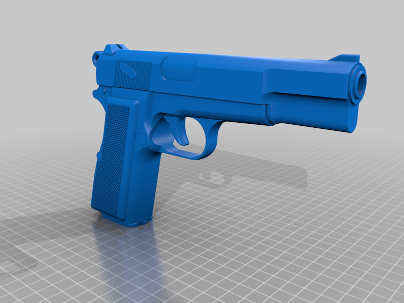 Free 3D file Browning Hi-Power (Historical Prop) 🔫・Design to download ...