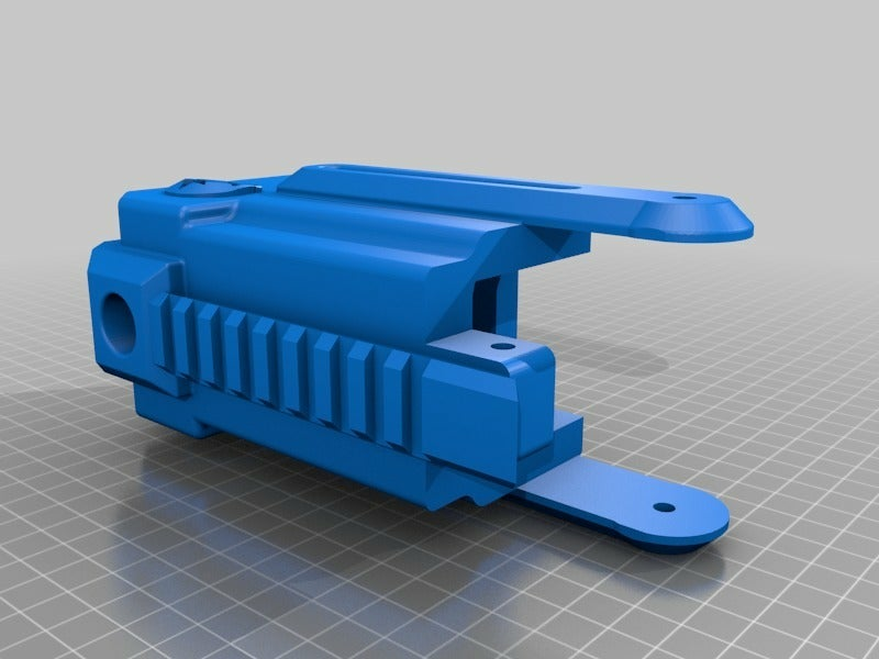 Free STL file Large PDW V2 🔫・Template to download and 3D print・Cults