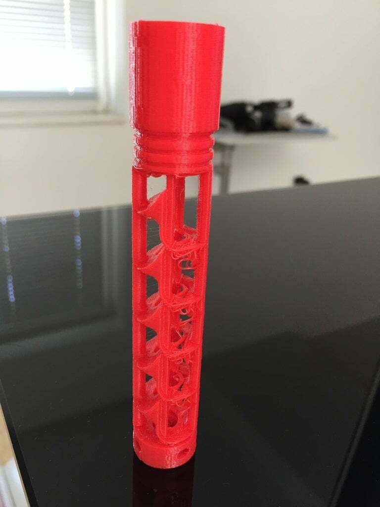 Free STL file Two piece Air Gun Suppressor・3D print design to download ...