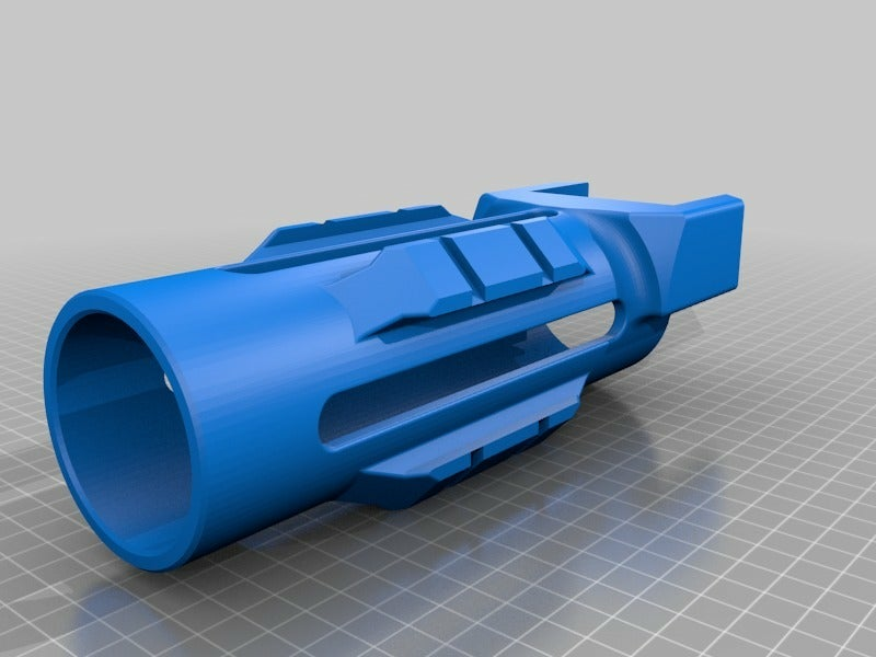 Free STL file TERMINATOR (Ruger 10/22 Stock(SHORT LOWER) 👽・Object to ...