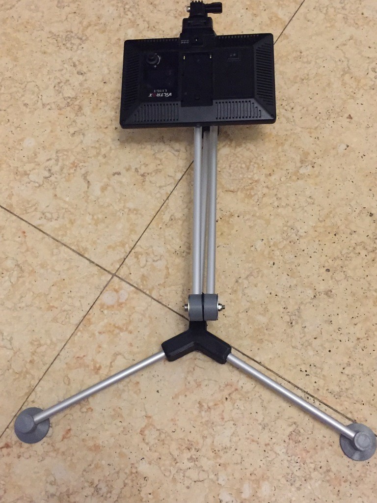 Download free STL file Camera Or LED Desktop Tripod • 3D print object ...