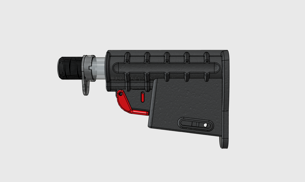 Free STL file Stock X (AR-15) 👽・3D printer model to download・Cults