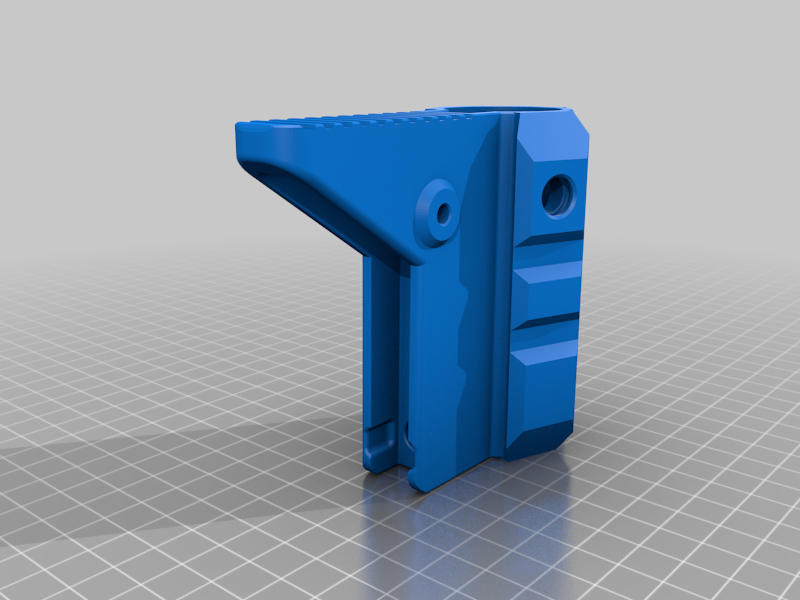 Free STL file Mini Pistol Brace 🔫・3D printing model to download・Cults
