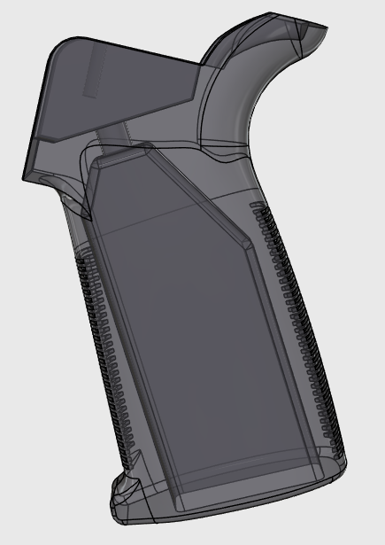 Free STL file AR-15 MP-5 STYLE GRIP 🎲・Object to download and to 3D ...