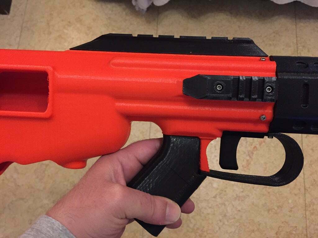 Free STL file AUG (Ruger 10/22 Stock) 👽・Model to download and 3D print ...