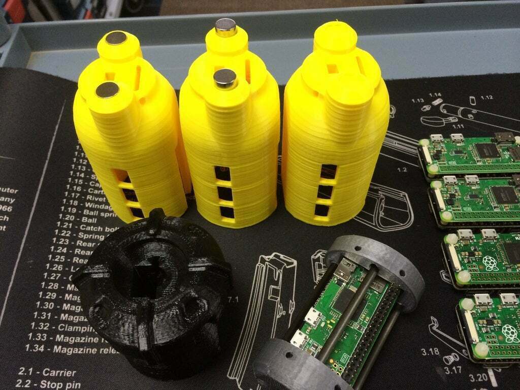 Free STL file PI ZERO - FALLOUT FUSION CORE + ZERO 4U CASE 📱・3D ...