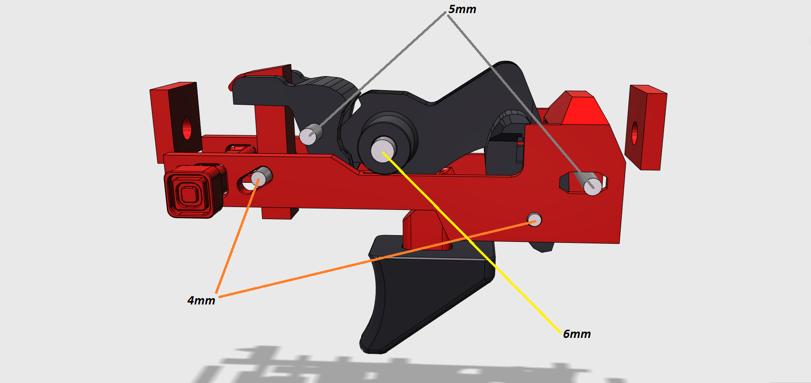 Free STL file SA/FA Trigger Set・3D printing design to download・Cults