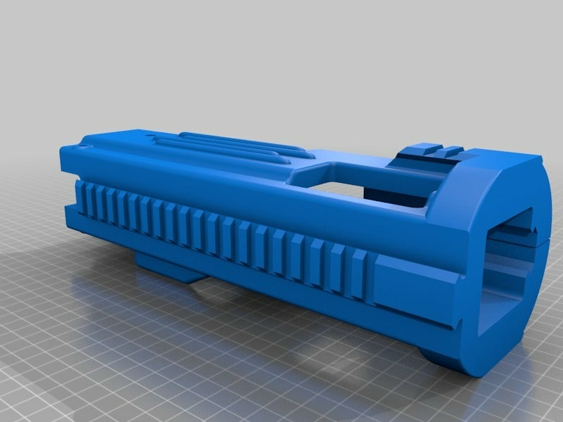Free STL file Large PDW V2 🔫・Template to download and 3D print・Cults