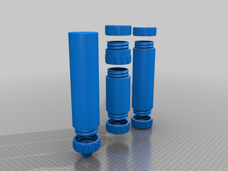 Free 3D file Modular Storage Canister ⚽・3D printing design to download ...