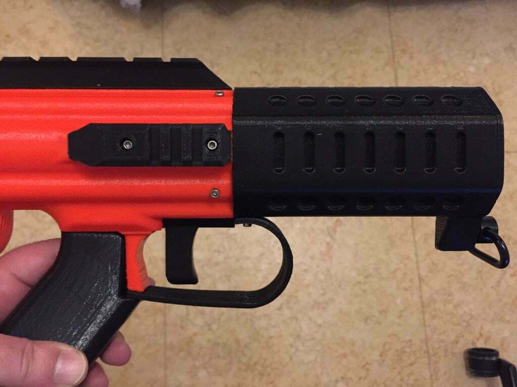 Free STL file AUG (Ruger 10/22 Stock) 👽・Model to download and 3D print ...