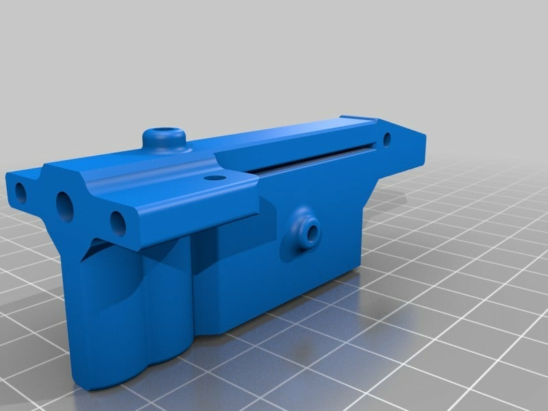 Free STL file Mag Fed Elastic ToothPick Crossbow ( TOY )・Design to ...