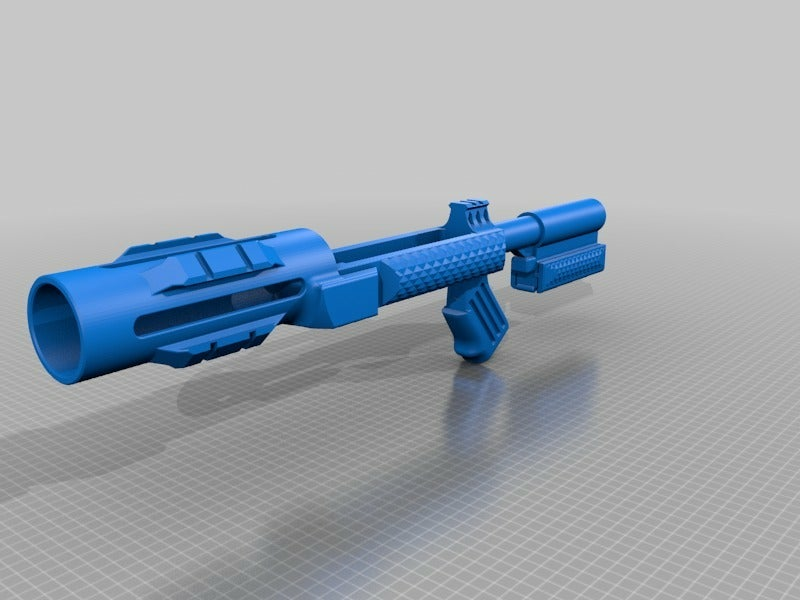 Free STL file TERMINATOR (Ruger 10/22 Stock(SHORT LOWER) 👽・Object to ...