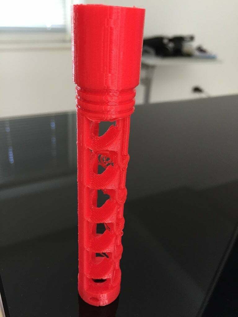 Free STL file Two piece Air Gun Suppressor・3D print design to download ...