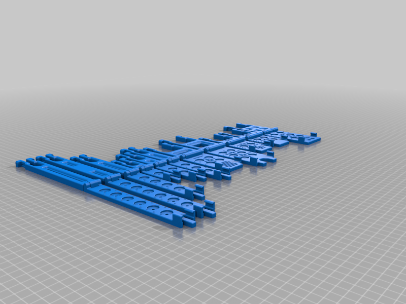 Fichier 3D gratuit (Print In Place) Assorted Molle Clips QD ⚽・Objet ...