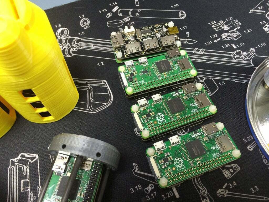 Free STL file PI ZERO - FALLOUT FUSION CORE + ZERO 4U CASE 📱・3D ...