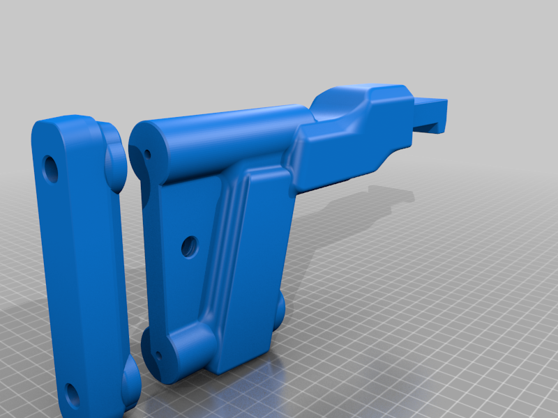 Free STL file WTF Vector style Stock with G17 mag holder 👽・Model to ...