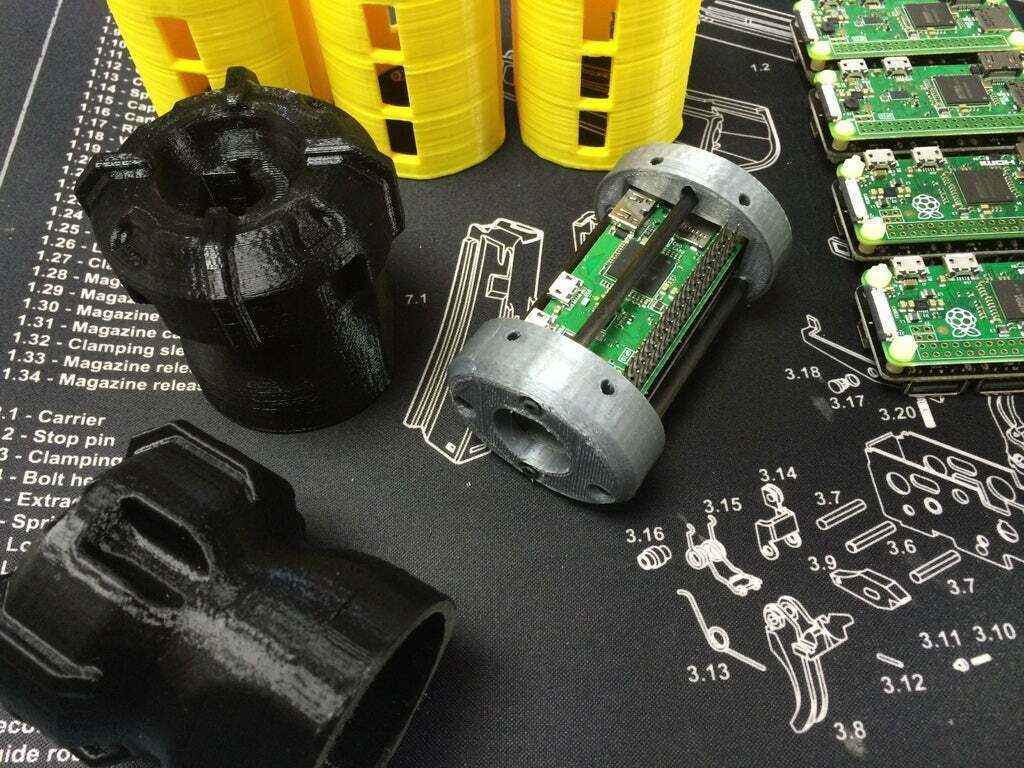 Free STL file PI ZERO - FALLOUT FUSION CORE + ZERO 4U CASE 📱・3D ...