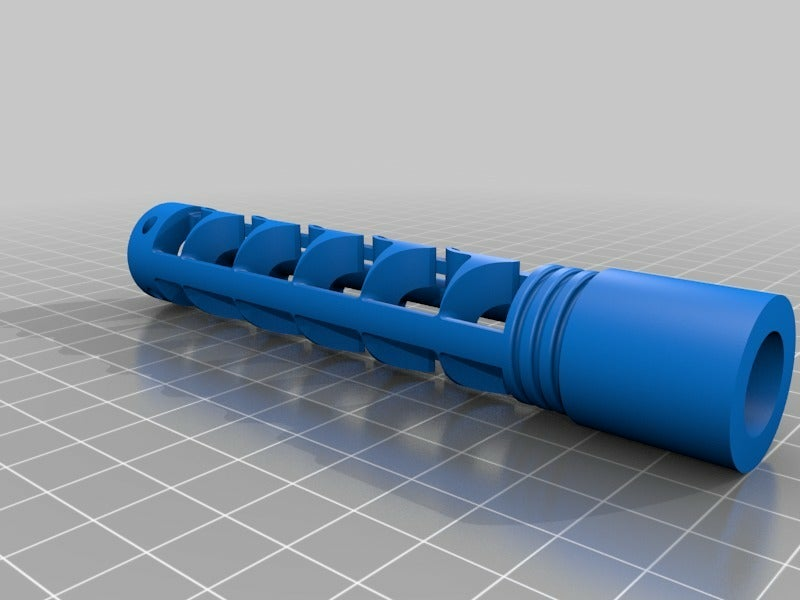 Free STL file Two piece Air Gun Suppressor・3D print design to download ...