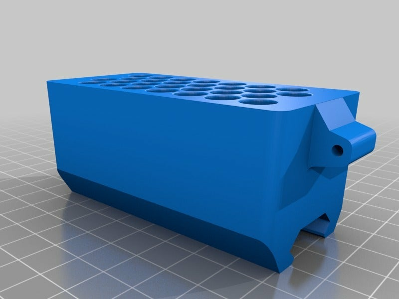 Free STL file 28 ROUND .22LR AMMO CAN・3D printing design to download・Cults