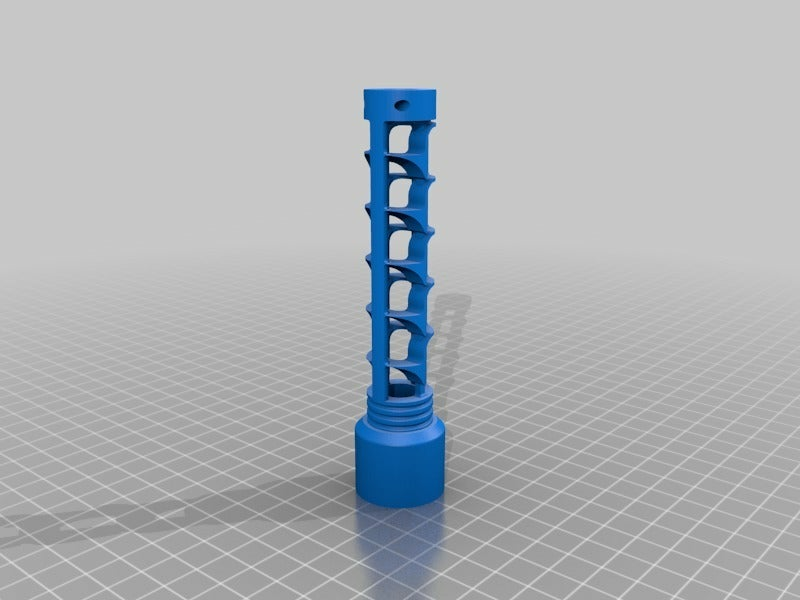 Free STL file Two piece Air Gun Suppressor・3D print design to download ...