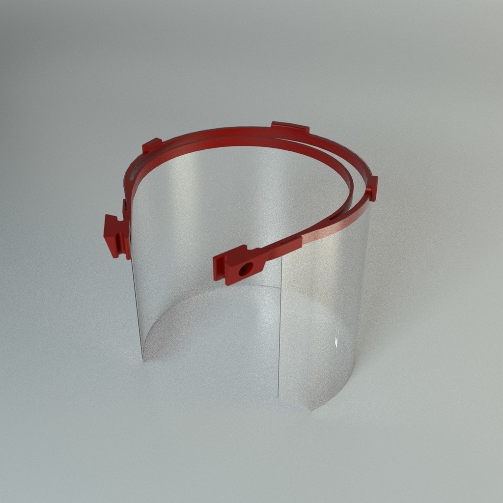 Free 3D file Corona Shield・3D printer model to download・Cults
