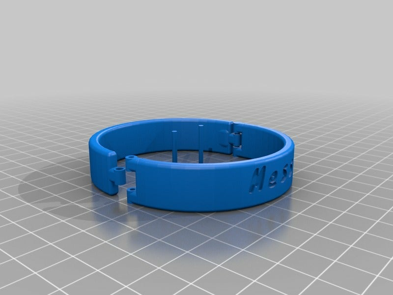 Free STL file My CollarsCustomized Cuffs & Messi・3D printer model to ...