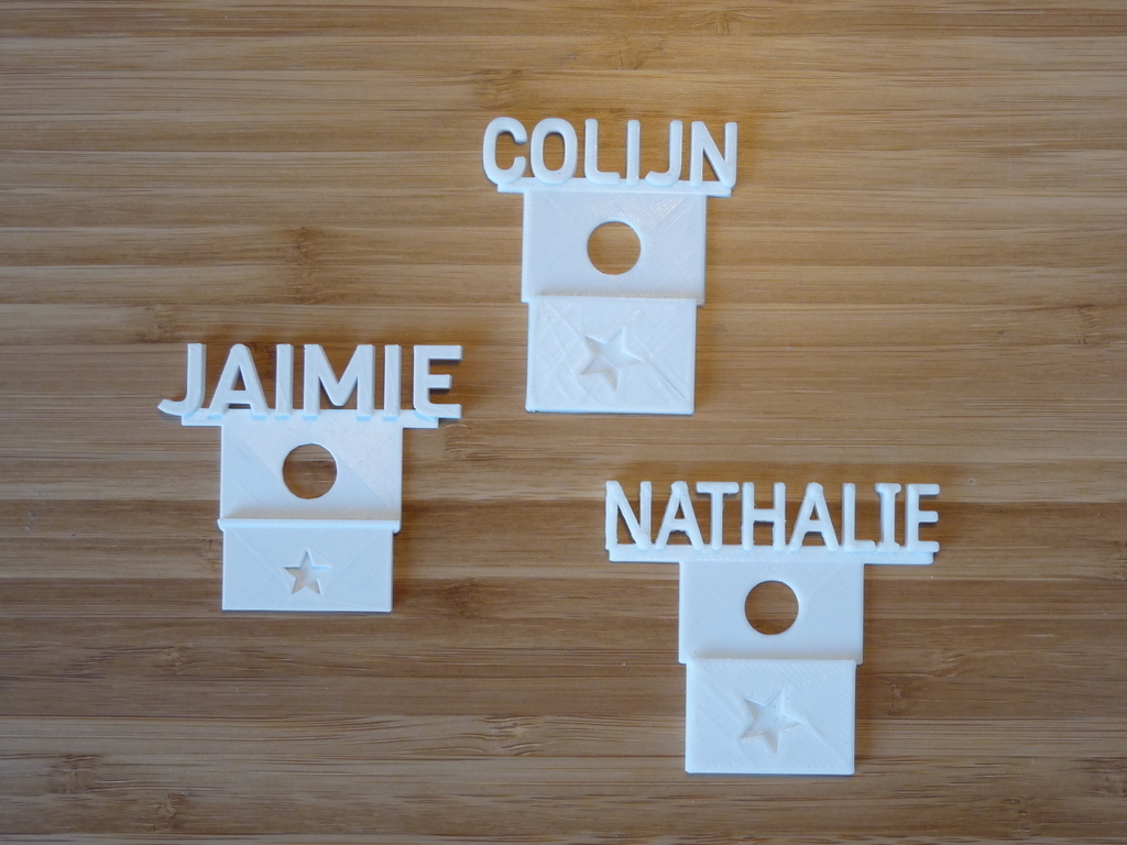 Free 3D file Name badge 📛・3D print design to download・Cults