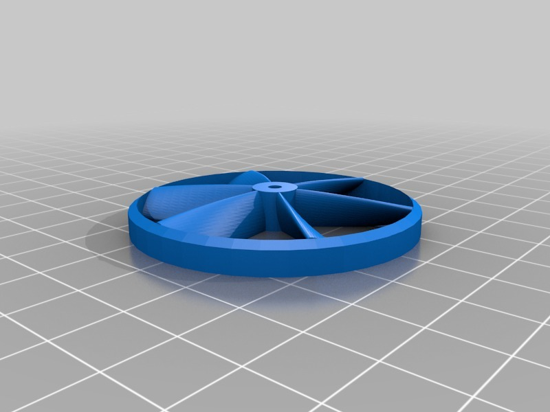 Free 3D file 6 fin parametric propellor・3D print design to download・Cults
