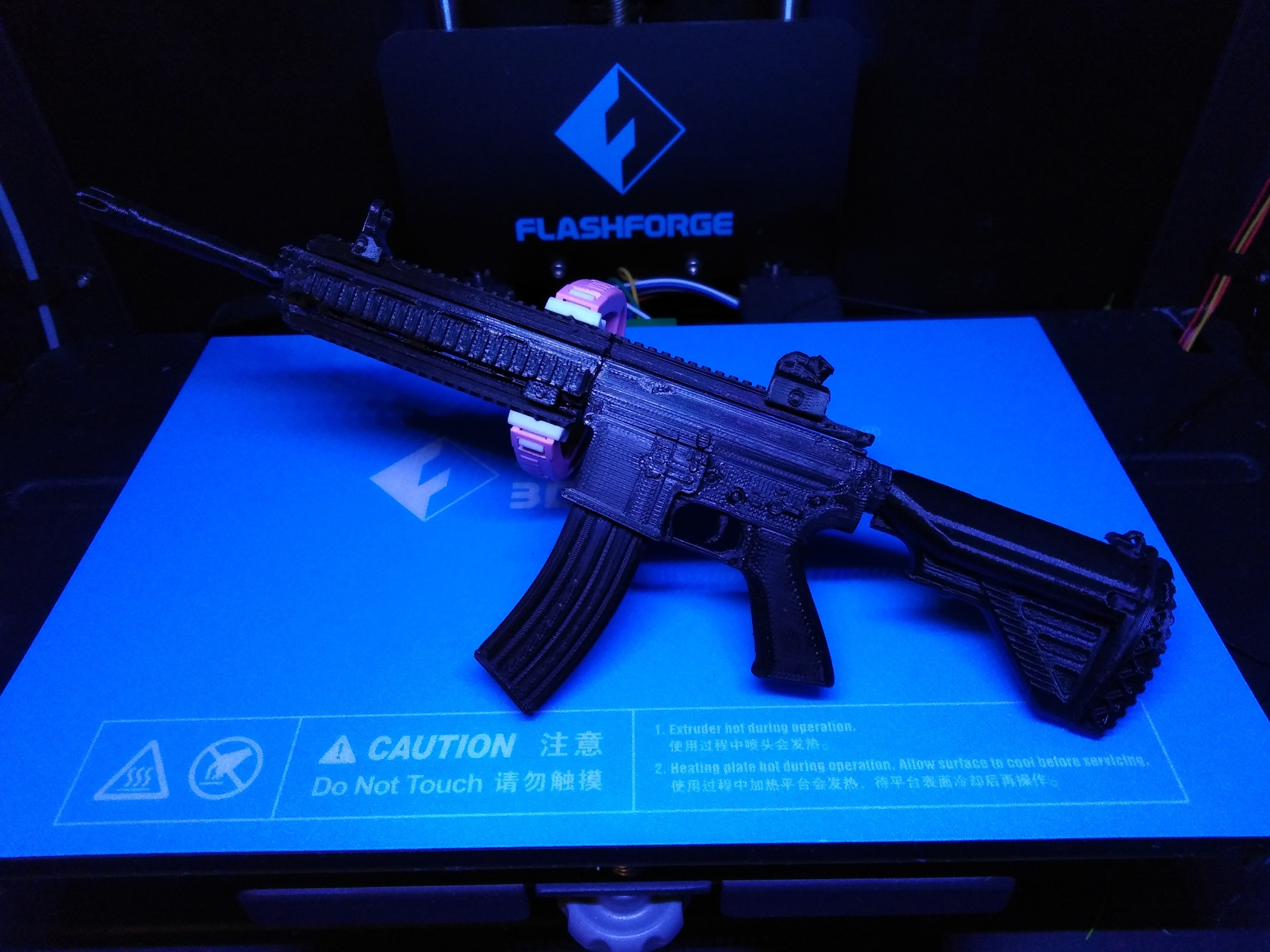 3D print M416 (HK416) • made with flashforge creator pro・Cults
