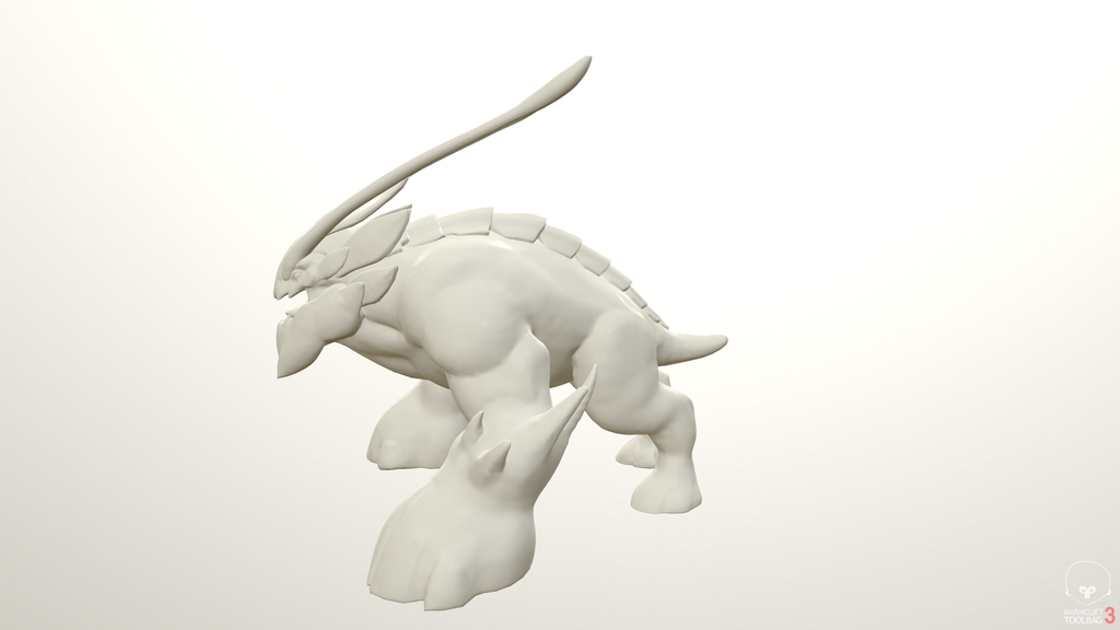 Free STL file WolfLezard 🎨・3D printing design to download・Cults