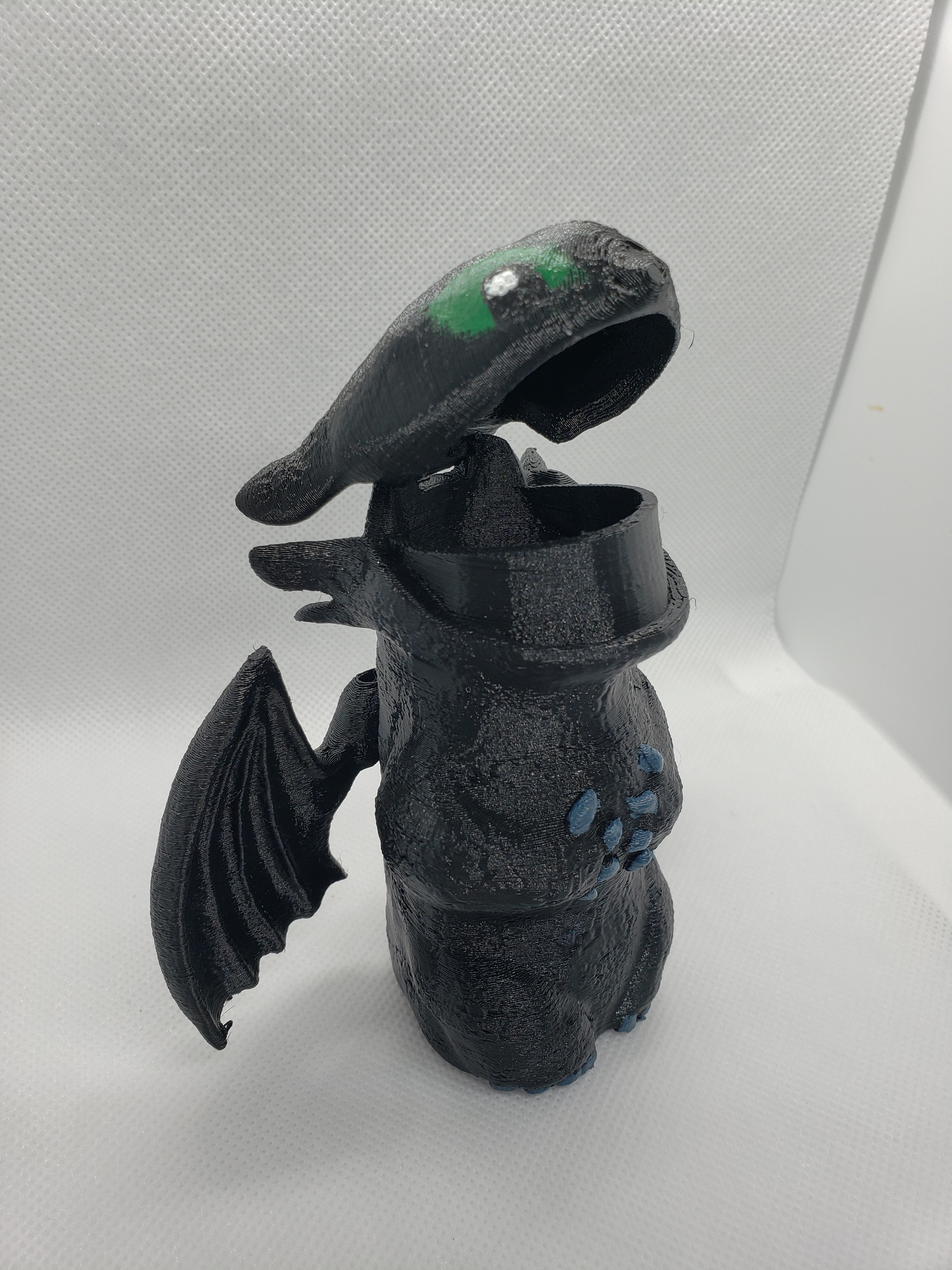 3D print Toothless popcorn bucket 3D print model • made with Anycubic ...