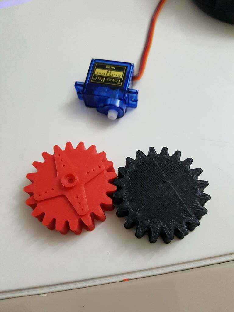 Free STL file Dual Axis Solar Tracker (VERTICAL AND HORIZED GEAR)・3D ...